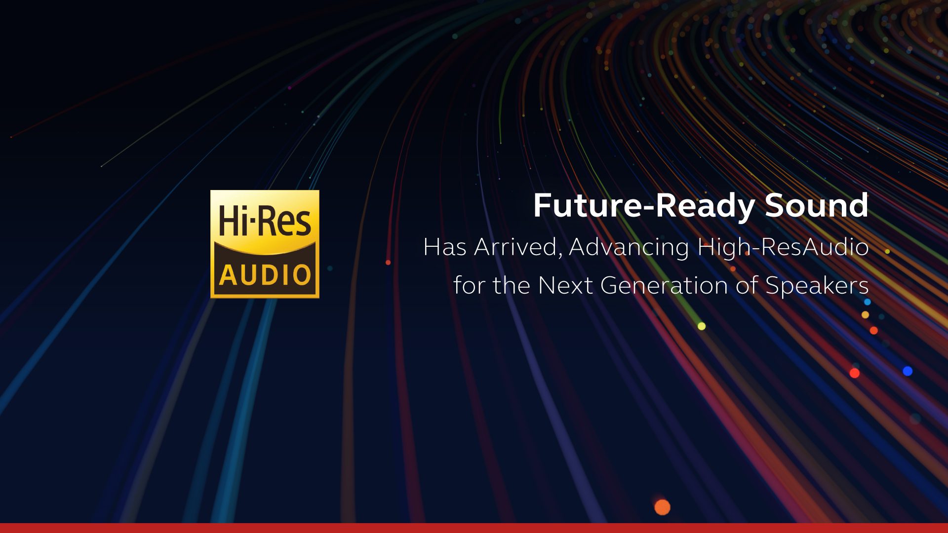 Future-Ready Sound Has Arrived, Advancing High-Res Audio for the Next ...